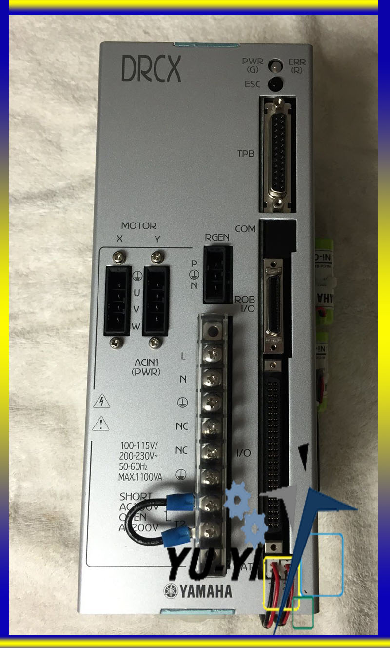 YAMAHA Two Axis Robot Controller DRCX-0505 / DRCX-0505 - PLC DCS SERVO Control MOTOR POWER ...